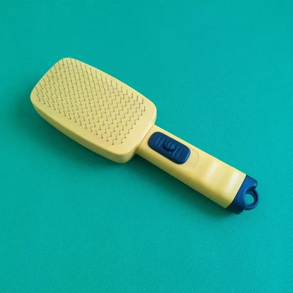 Custom Your Logo Hb-001-shsy Easy-off Retractable Pet Brush Hair Comb ...
