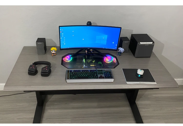 Hot selling Computer case built-in transparent large case integrated ...