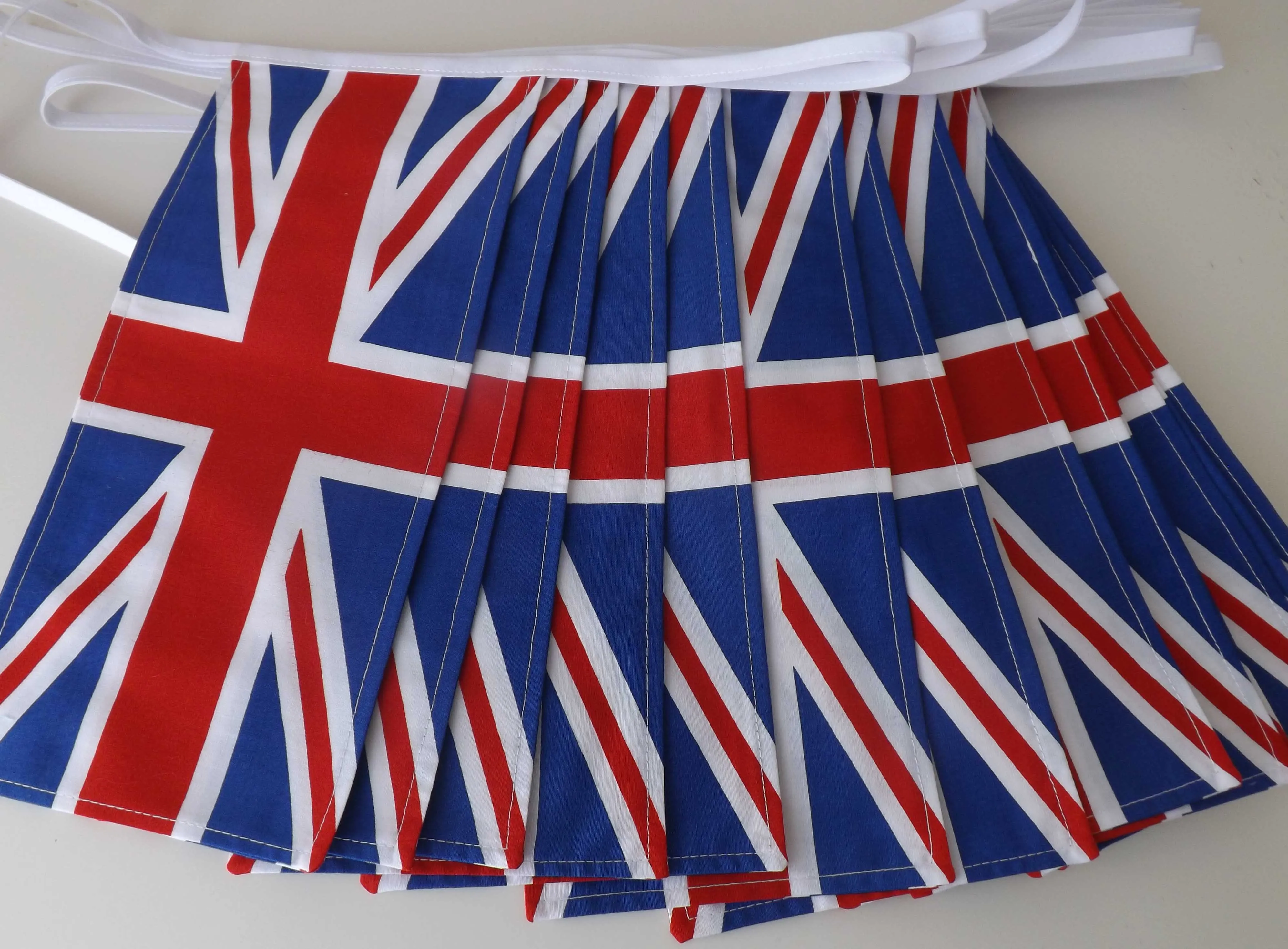 Custom Mini Hanging Sublimated Little Flags with Logo