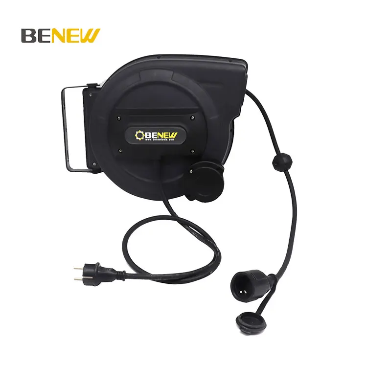 55FT European Electric Extension Cable Reel for Industry