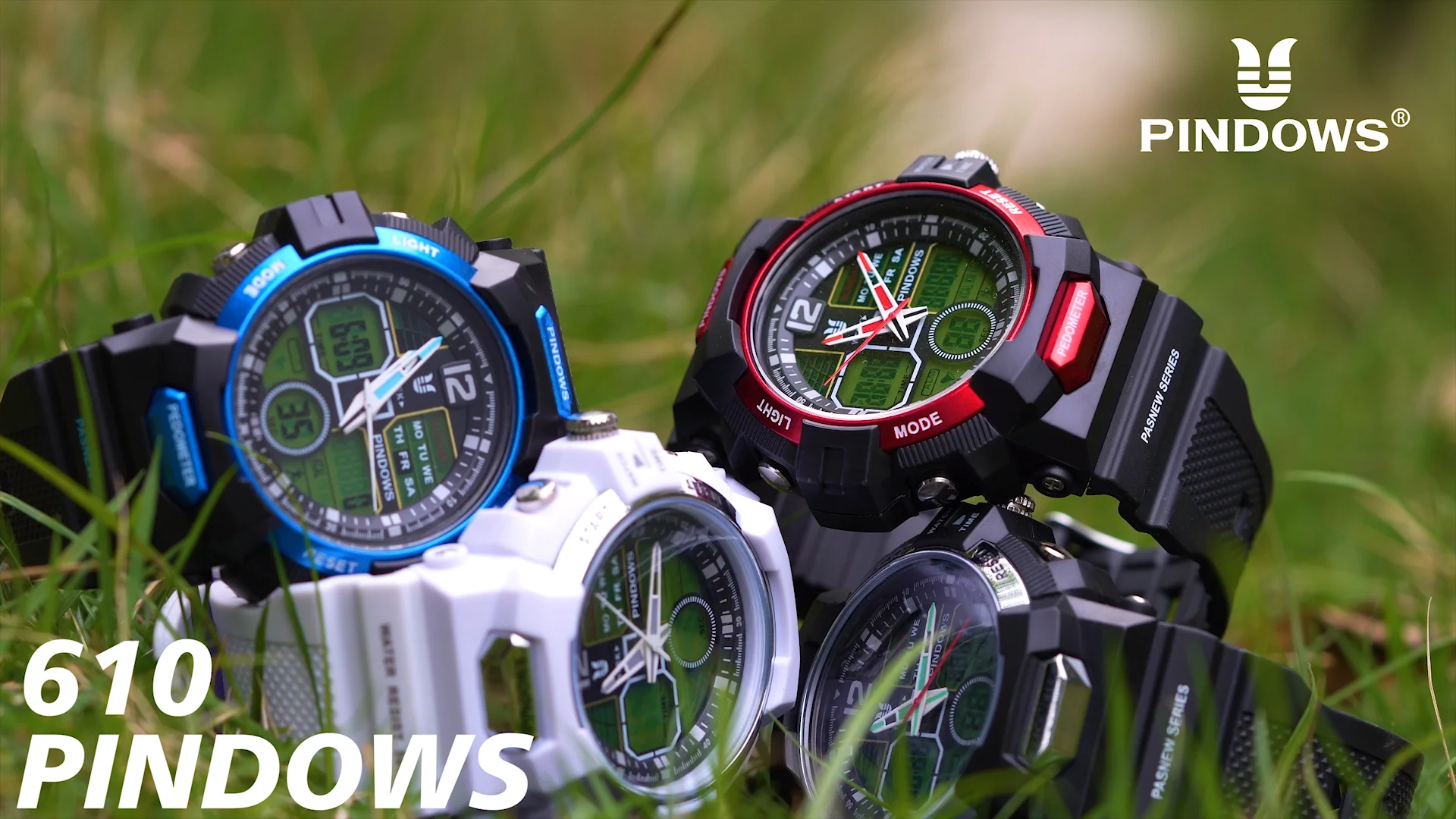 Pindows China Chronograph Products Wrist Men Japan Movement Analog Led Digital Dual Time ...