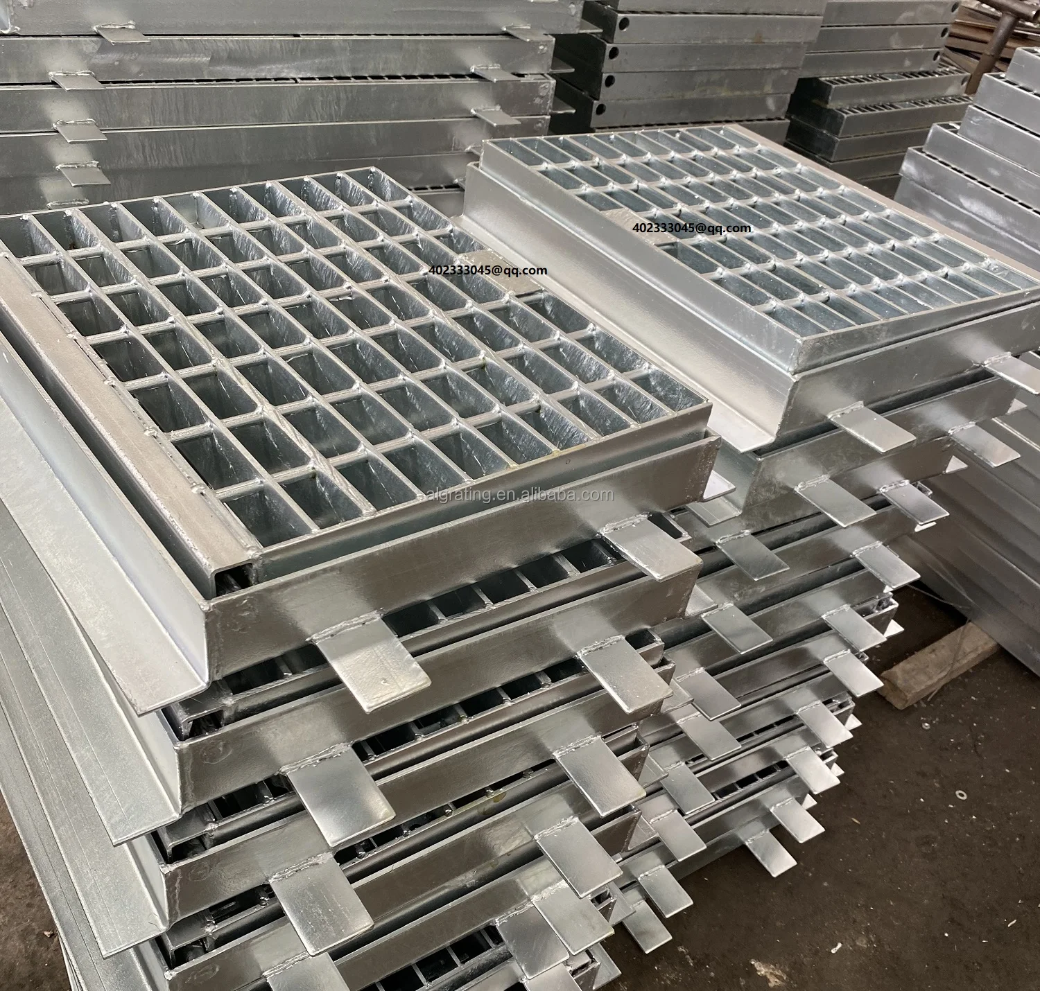 Gms Mild Steel Galvanised Gutter Gully Pit Sump Grate & Frame - Buy Pit ...