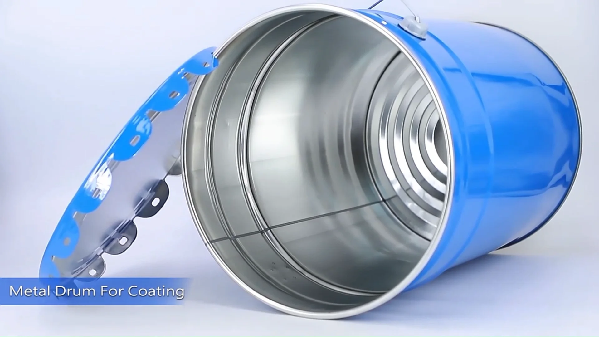 20l Un Approved Empty Metal Iron Pail Chemical Grease Round Metal Tin ...