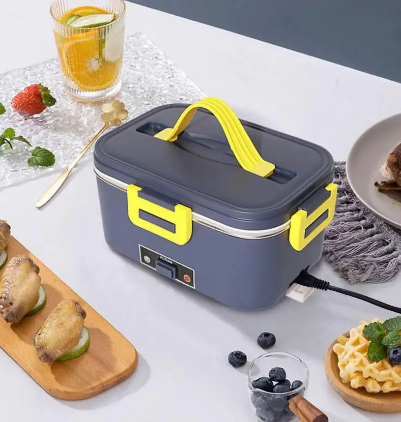 Good Taste Electric Lunch Box 40W/60W Food Heated 12V/24V/110V Food ...