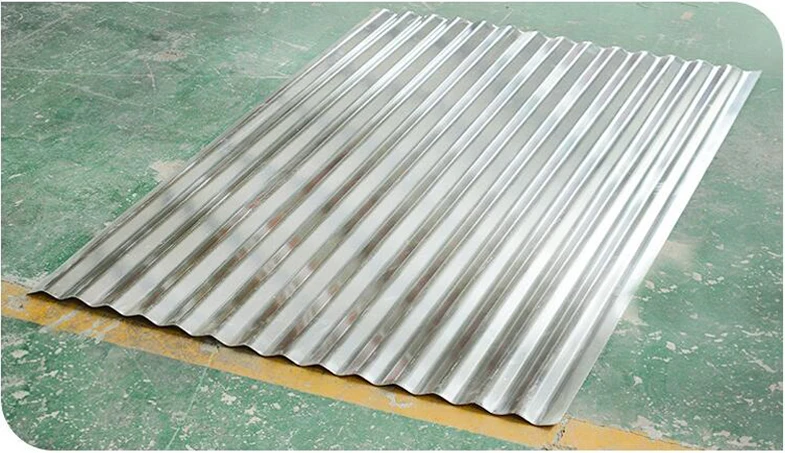 Gi Aluzinc Corrugated Galvanized Steel Sheets Crc Color Painted Roof ...