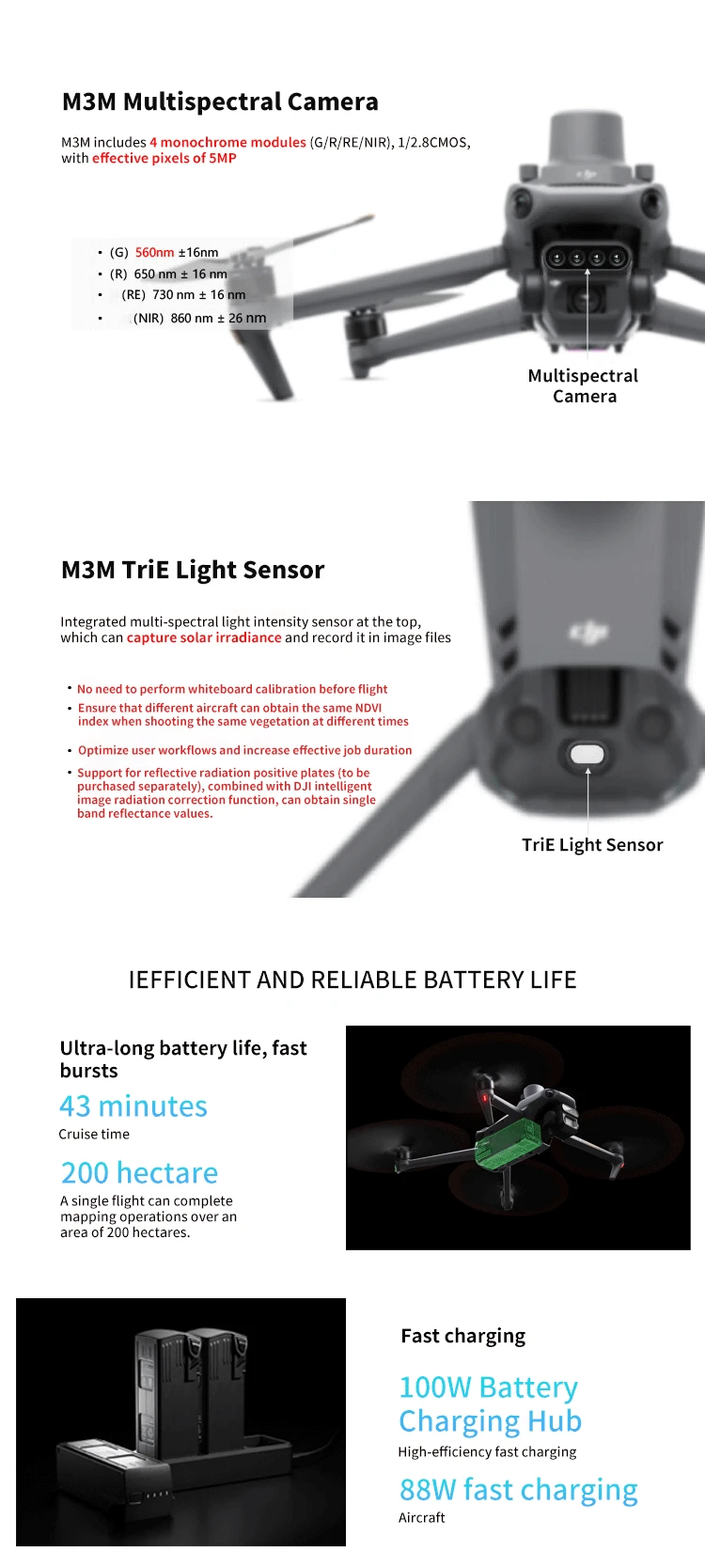Dji Mavic 3m Multispectral Vs Phantom 4 Multispectral Combines An Rgb ...