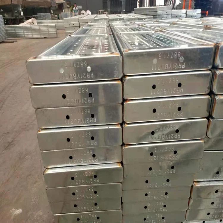 BS1387 Galvanized Scaffolding Perforated Catwalk Steel Plank for ...