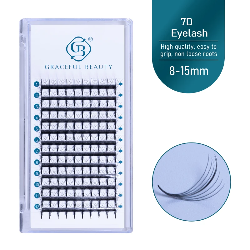 7d False Eyelashes Sandwich Fairy Hair Natural Simulation Of Grafted ...