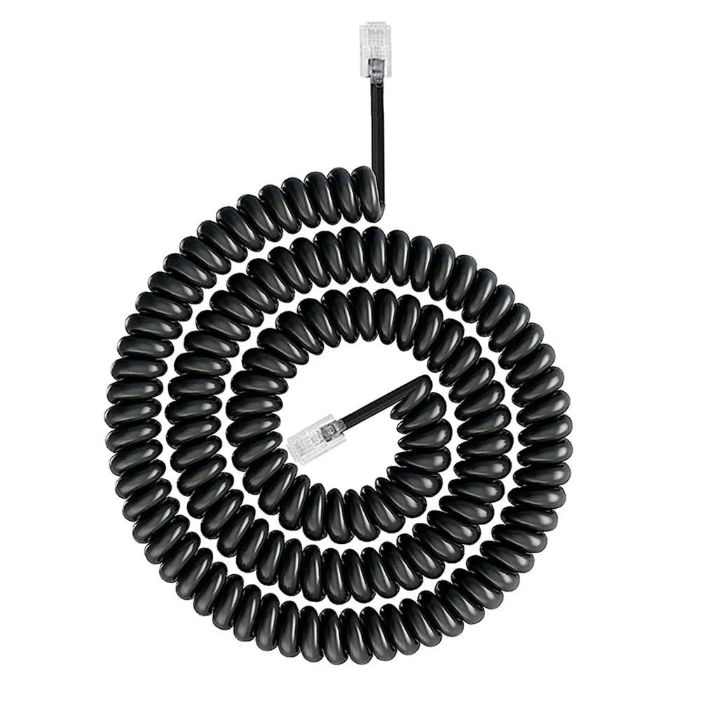 Phone Cord Landline Uncoiled Coiled Landline Telephone Handset Cord ...