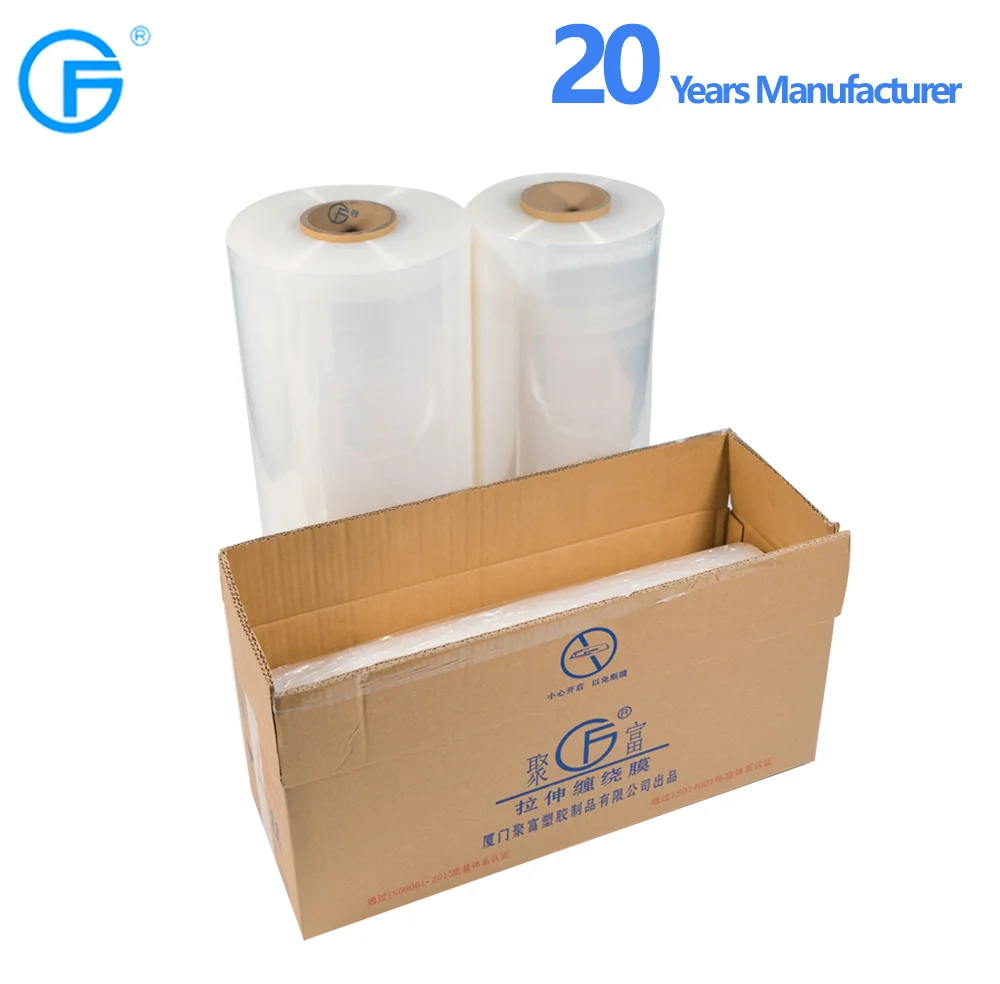 Linear Low Density Polyethylene Black Stretch Wrap Packaging Films ...
