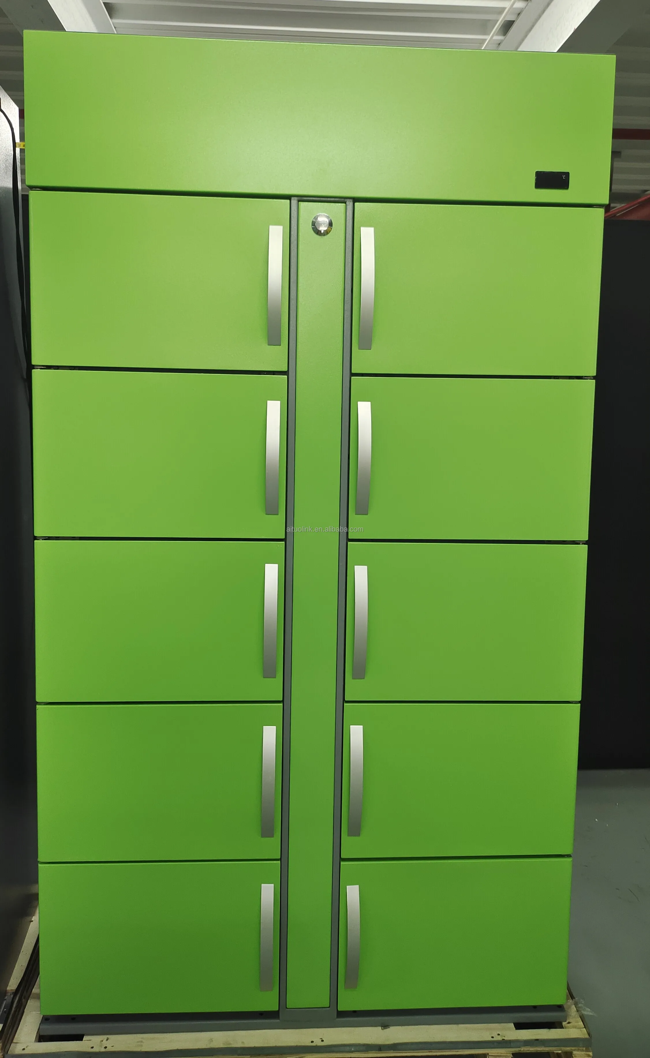 Smart Fresh Food Locker - IoT Enabled Refrigerator with 32" Screen and ...