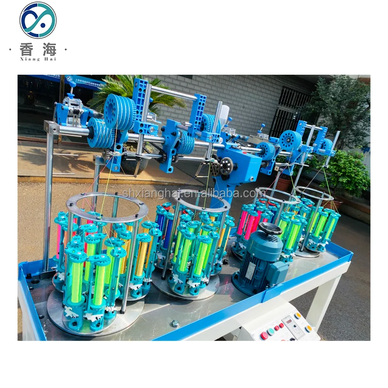 High Speed Three Strands Twisted Rope Braiding Machine For Gift Bad And ...