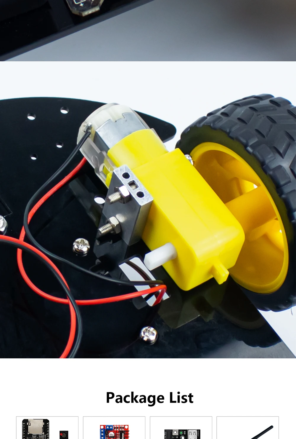 Lafvin New 2wd Smart Robot Car Kit Wifi Esp32 Camera Starter Kit For Programming Stem Smart Car 