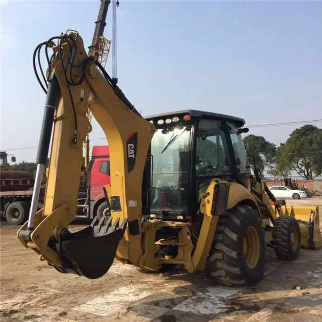 Mini Backhoe Loader 4x4 Wheel Cat420 Used Caterpillar 416f 420e Cat430 ...