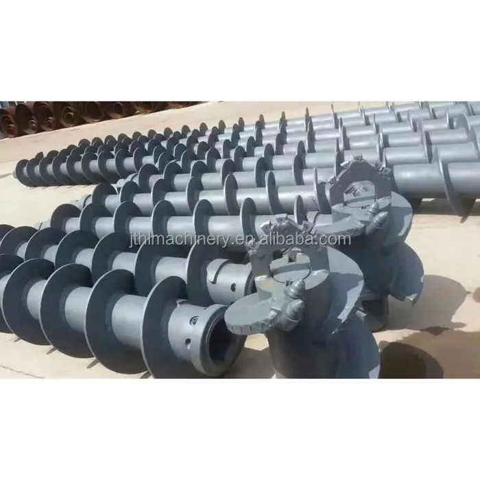 OEM CFA Continuous Flight Auger with Rock Head for Drilling Rigs