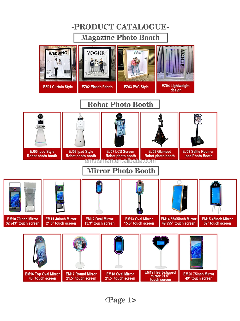 Magazine Box Photo Booth - Perfect for Wedding Events