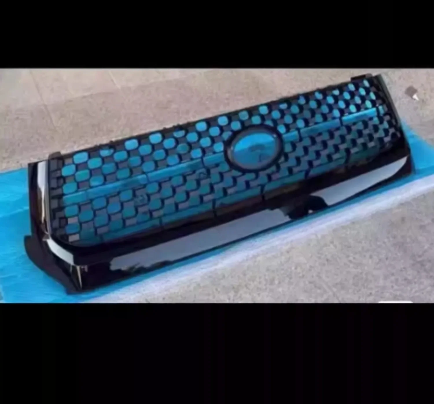 Car Front Bumper Grill Radiator Grille Racing Grill For Toyota Tundra ...