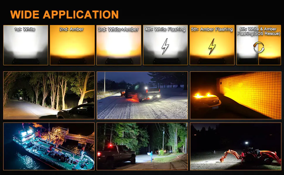 Nao Super Bright 4 Inch Driving Car Work Light Truck Led Bar Utv Syv ...