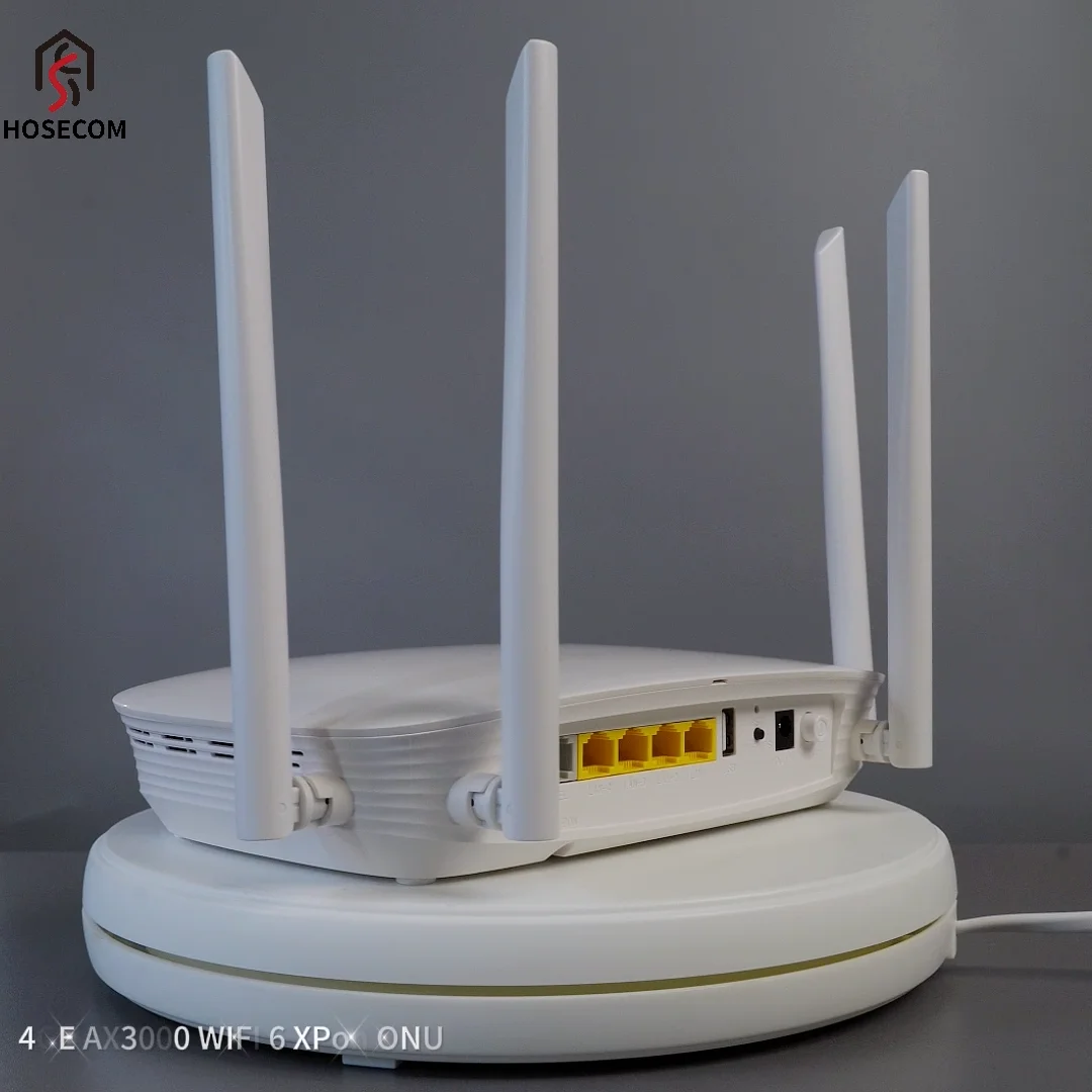 Dual Band 3000mbps Wifi6 Gpon Xpon Onu Ont Gigabit Support Huawei Zte ...