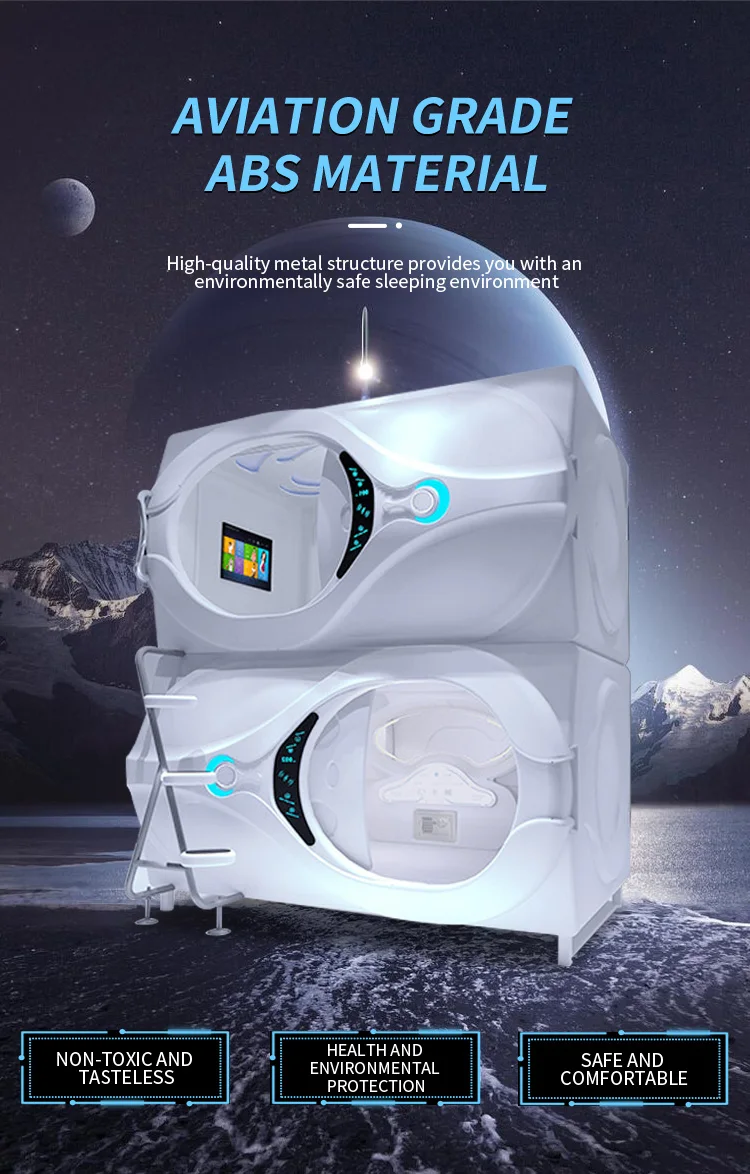 Soundproof Capsule Bed - Modern Hotel Furniture Solutions