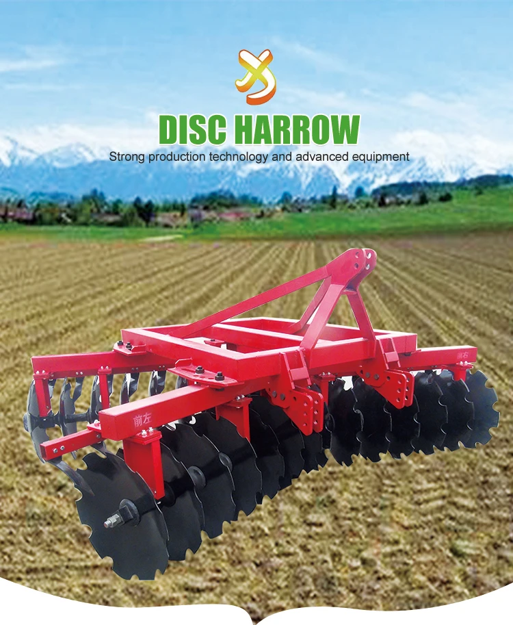 24 Disc Harrow for Tractor Agricultural Machinery for Farm Heavy Duty ...