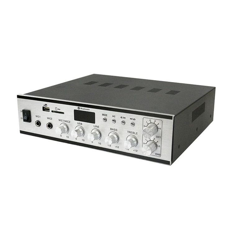 2 Zones Mini Power Amplifier Public Address System Amplifier - Buy ...