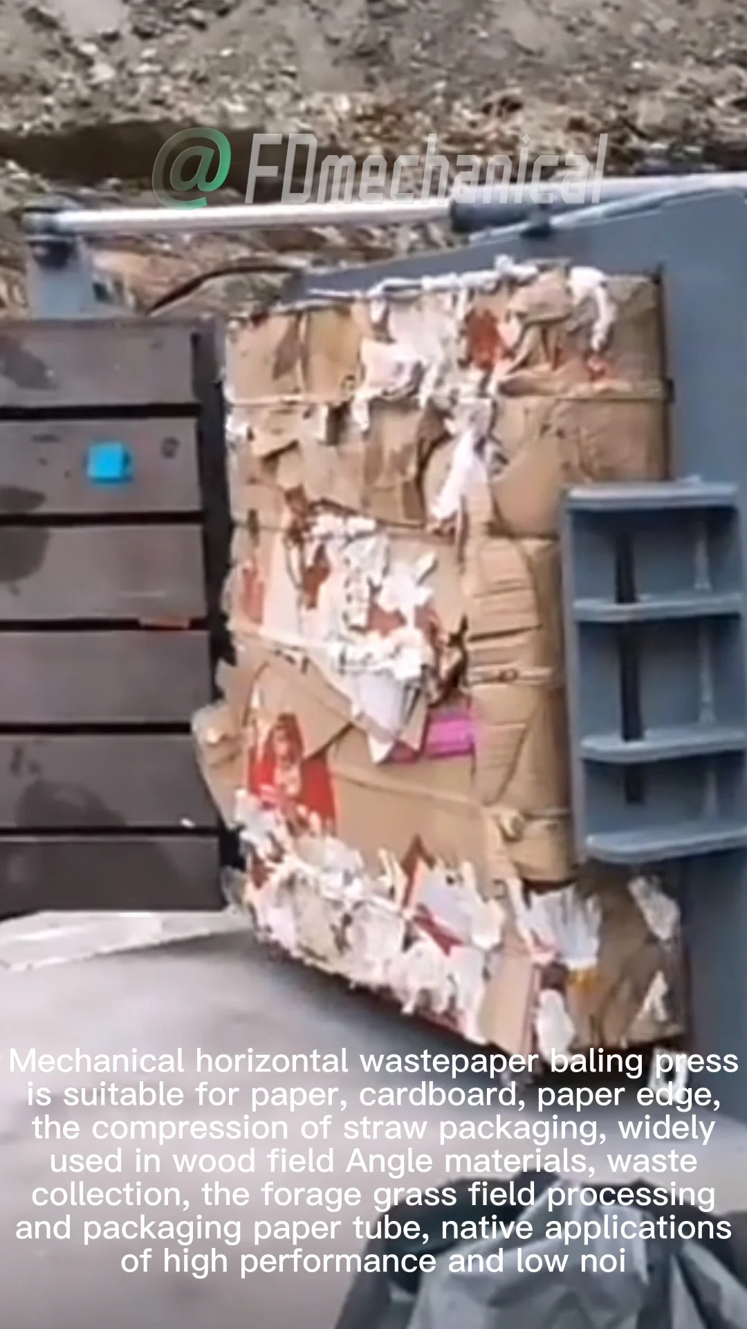High Pressure Horizontal Cotton Hydraulic Compress Hydraulic Baler ...