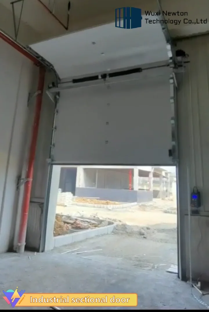 Modern Design Electric Sectional Commercial Automatic Industrial Door ...