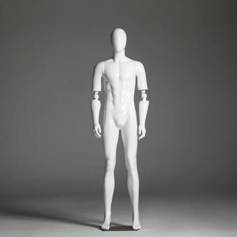 Wholesale Luxury White Standing Headless Muscular Men/Male Mannequin ...