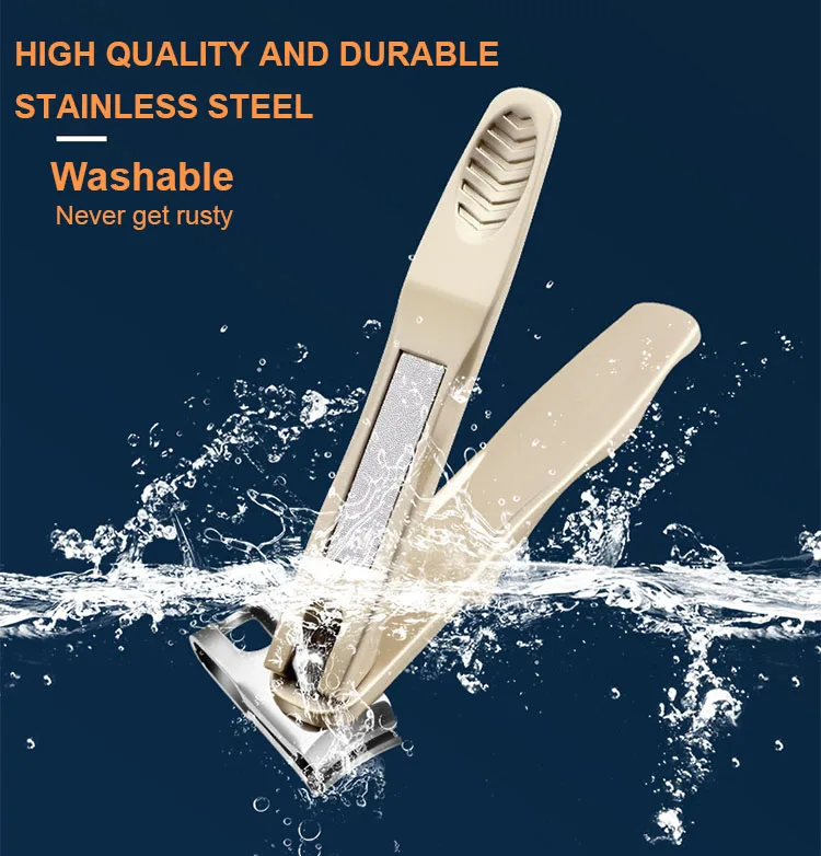 New 360 Rotary Adjustable Fingernail Clipper Manicure Care Cleaner Tool ...