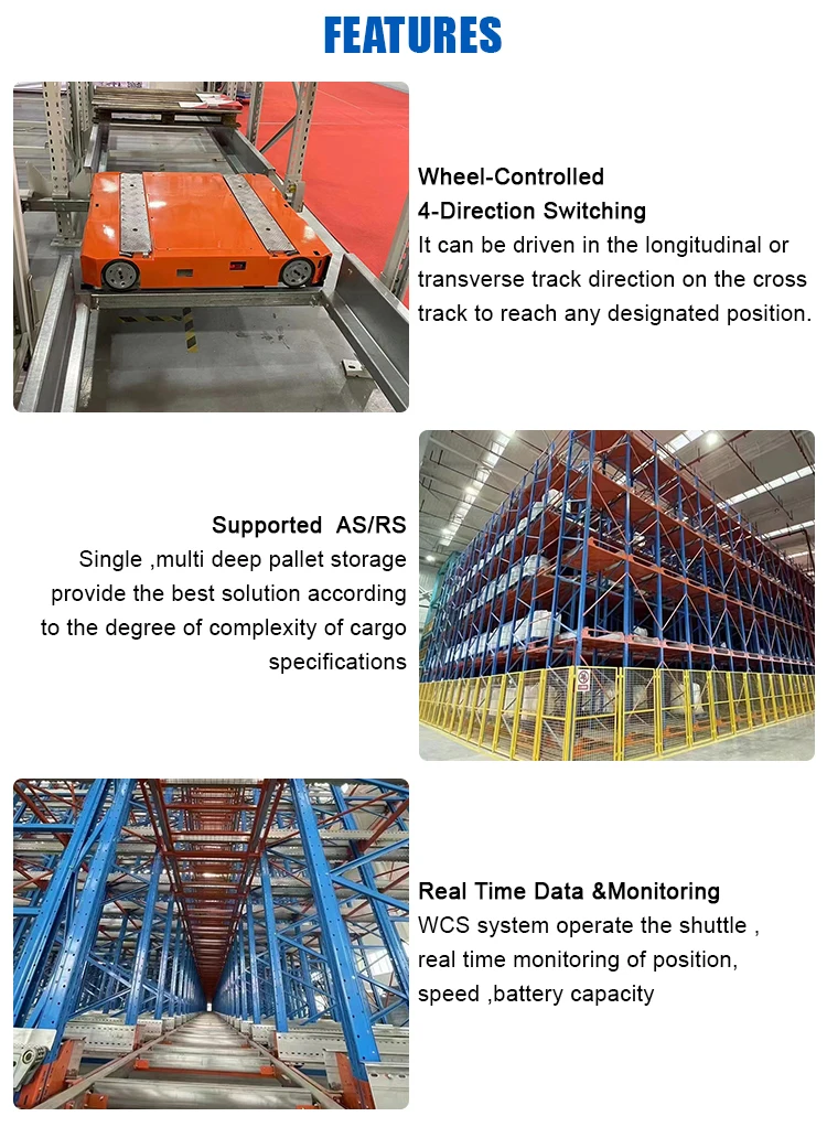 Automated Storage And Retrieval Systems 4-way Asrs Shuttle - Buy ...