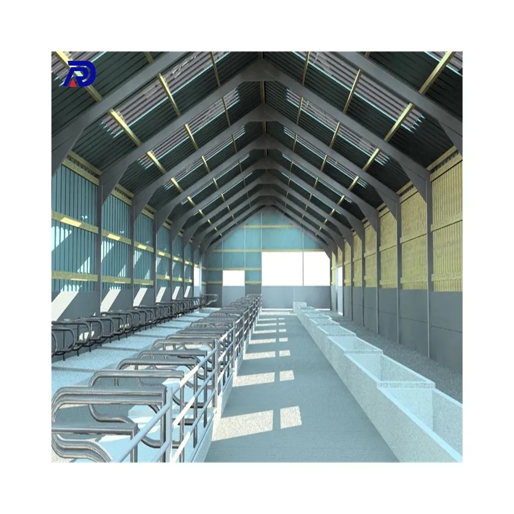 Automated Light Gauge Steel Frame Pig House Construction Steel ...