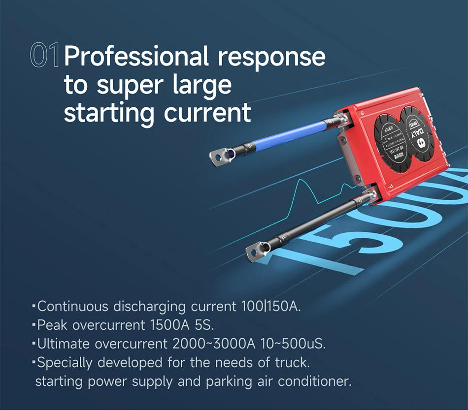 Daly Smart Car Starting Lithium Ion Lfp Lto Battery Management System ...