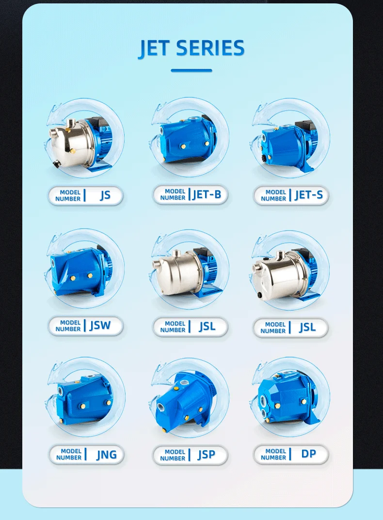 Jet-100b Jet Pump High Pressure Self Priming Water Pump For Household ...