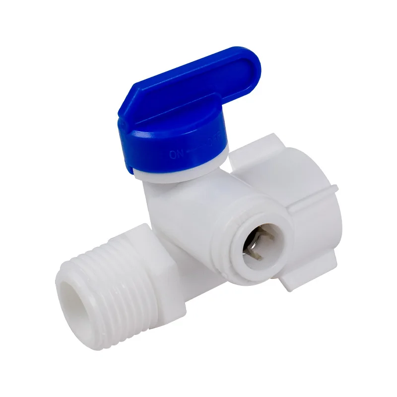 3 Way Faucet Water Purifier Tap Connector Tee - RO Feed