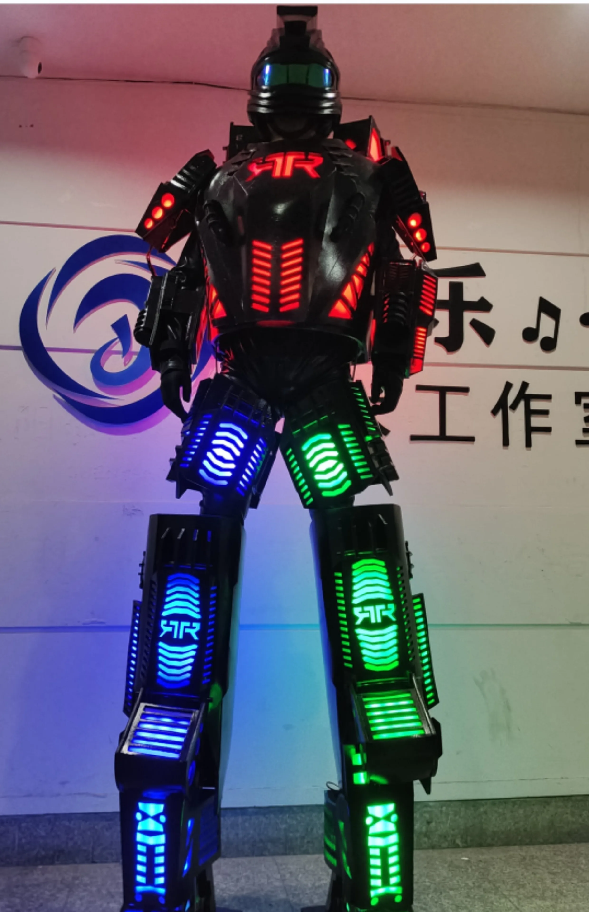 Robot Suits 2.5m Lmd Led Colorful Traje Party Giant Para Fiesta Robot ...