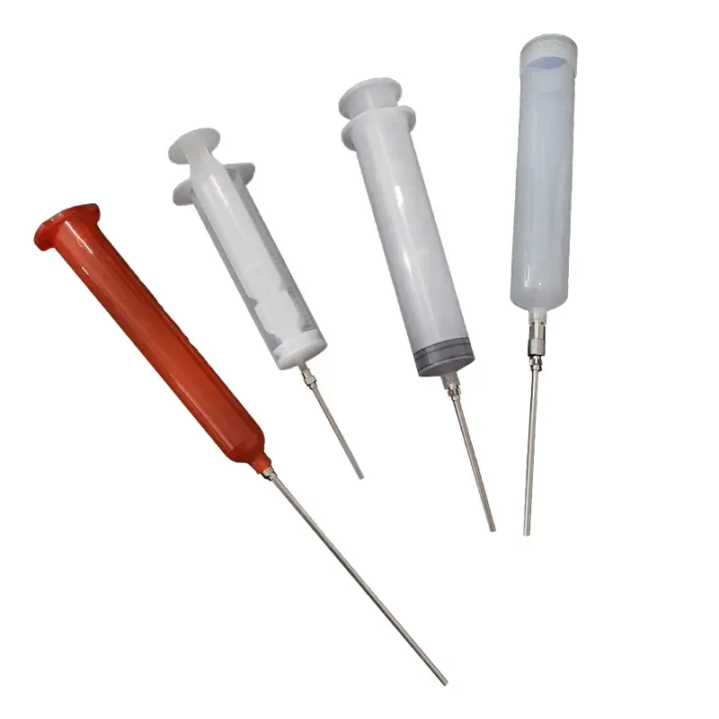 8-34G Dispenser Syringe Needle - Flat Mouth Stainless Steel