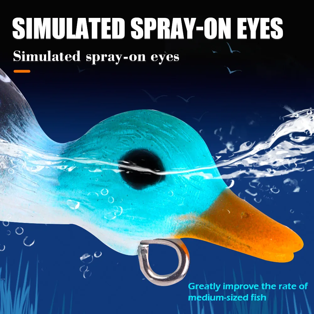 Newmajor 8cm-9.5g Duck Fishing Lure High Quality Lure Artificial ...