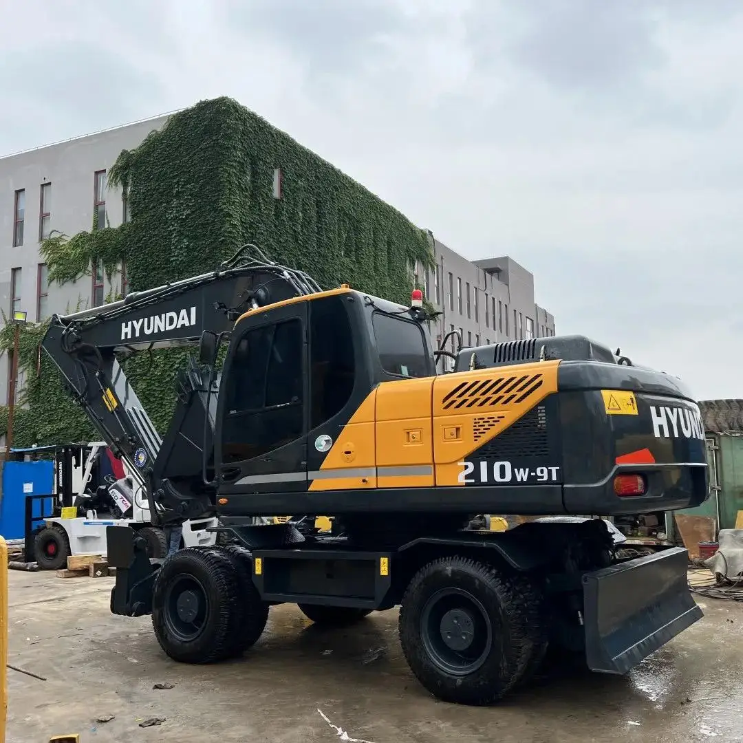 Hyundai 210W-9 Wheel Excavator - Low Hours, High Performance