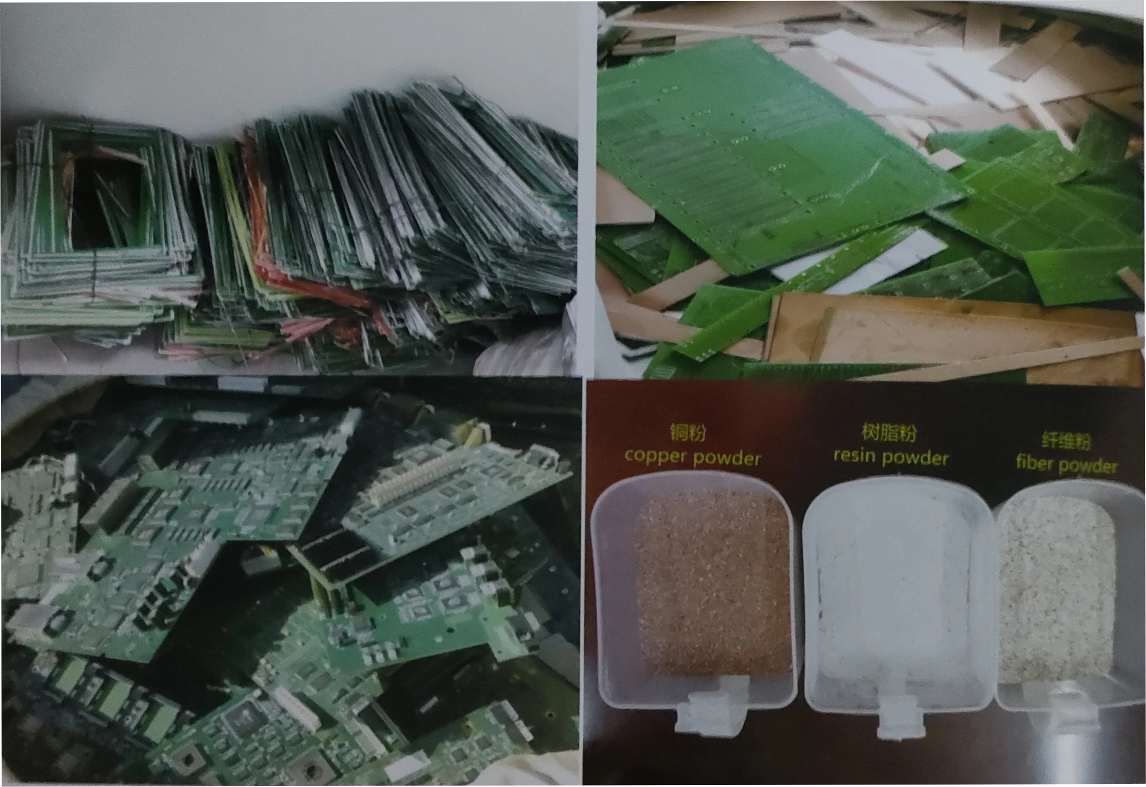 Computer Motherboard PCB Dissociation Grinding Metal Extraction Plant ...