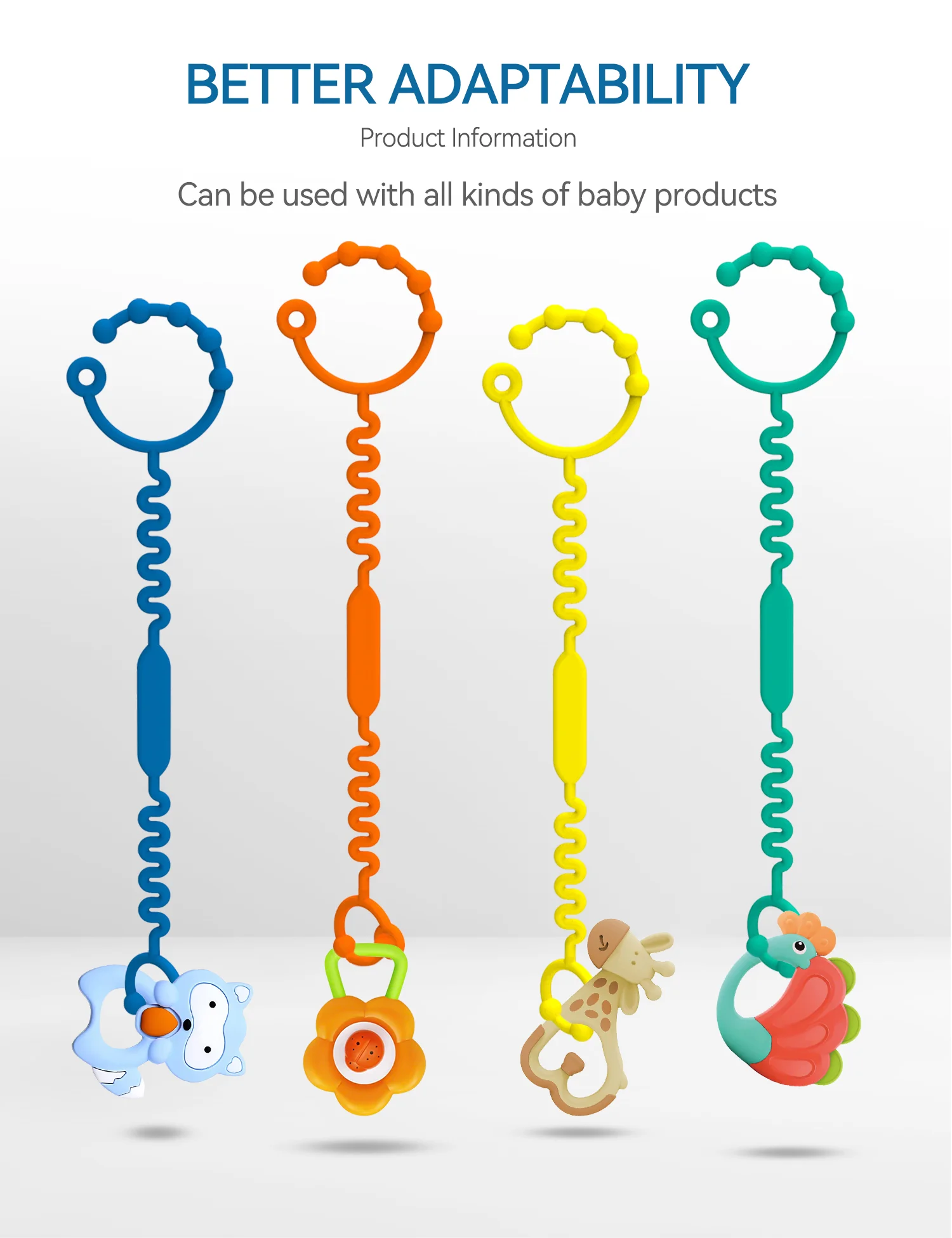 2023 Latest Hot Selling New Born Baby Products Baby Toy Strap ...