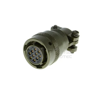 Mil-c-26482 10 Pin Circular Connector Crimp Ms3116f12 10p Ms3112e12 10s ...
