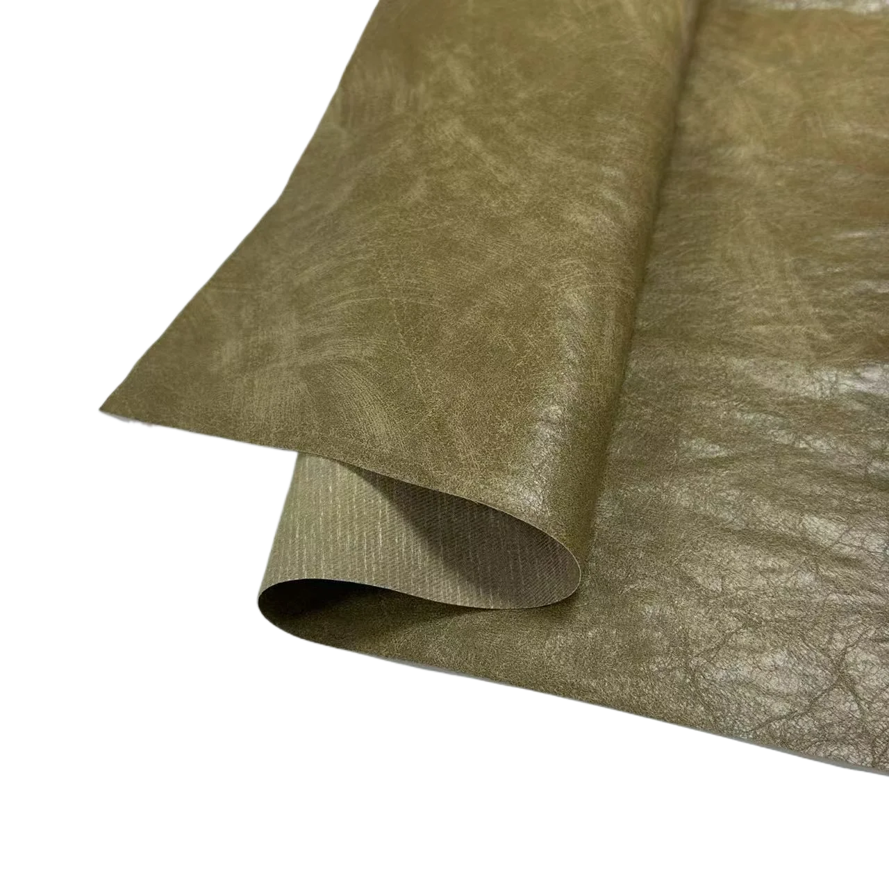 New Design High Quality Metallic Pu Leather Fabric Synthetic Leather ...