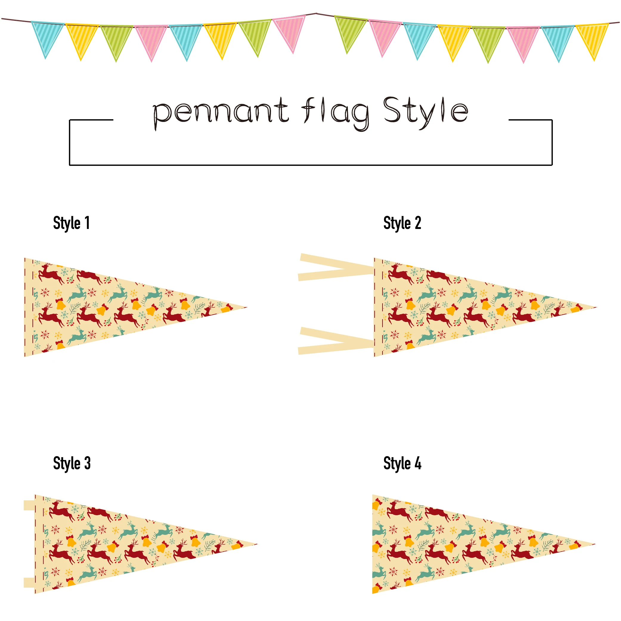 Customized Felt Bunting - Perfect for Sports and Events