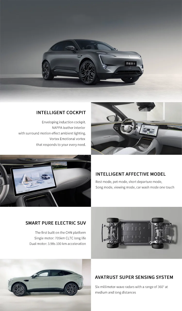 Changan Avatr 11 Electric SUV - Long Range & High Speed