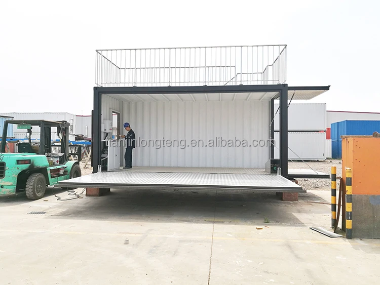 TWO Story 20 Ft Prefabricated Container Shop - Modern & Versatile