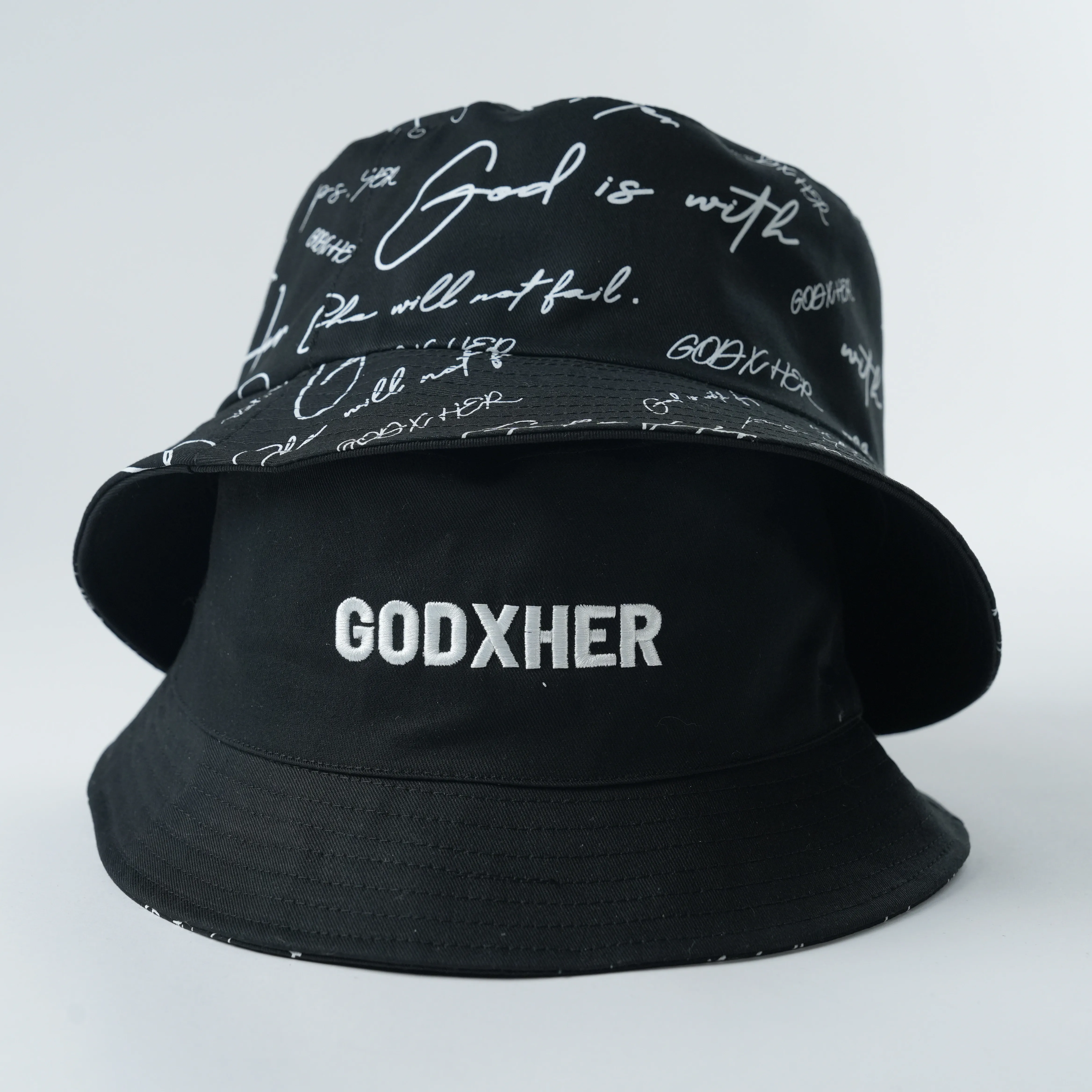 Custom Reversible Bucket Hat - Full Printed Logo Hat