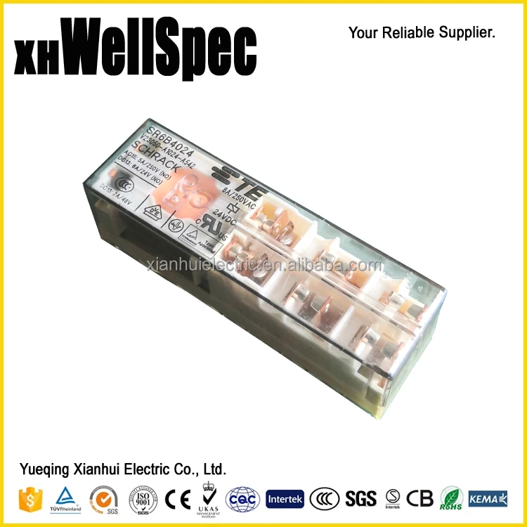 Electric Relay Relay Finder 24v Tyco Schrack Sr6b4024 V23050-a1024-a542 ...