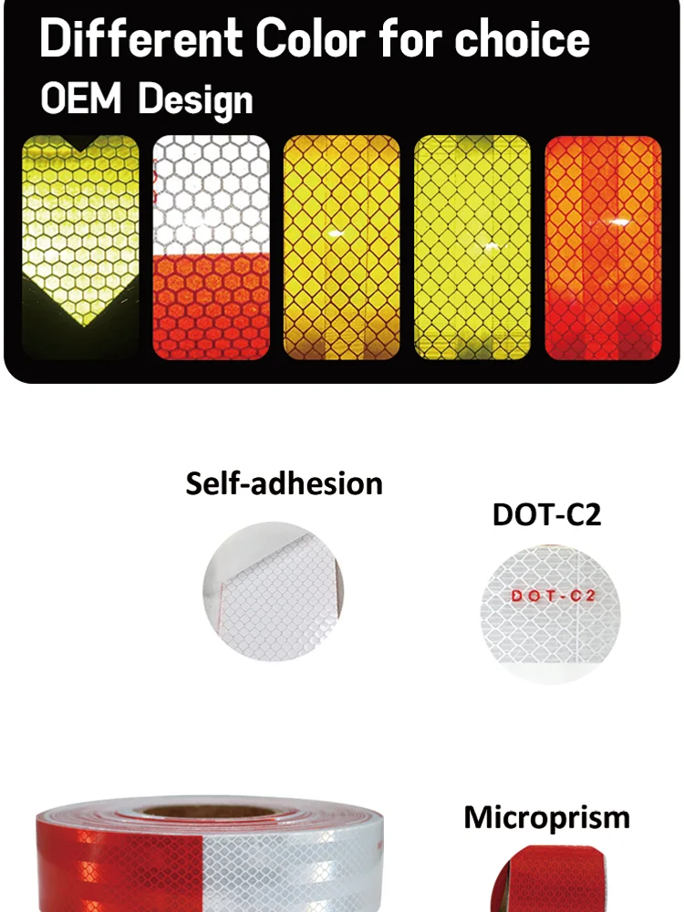 Customizable Logo Self-adhesive Dot C2 or ECE104 Reflective Tape for ...