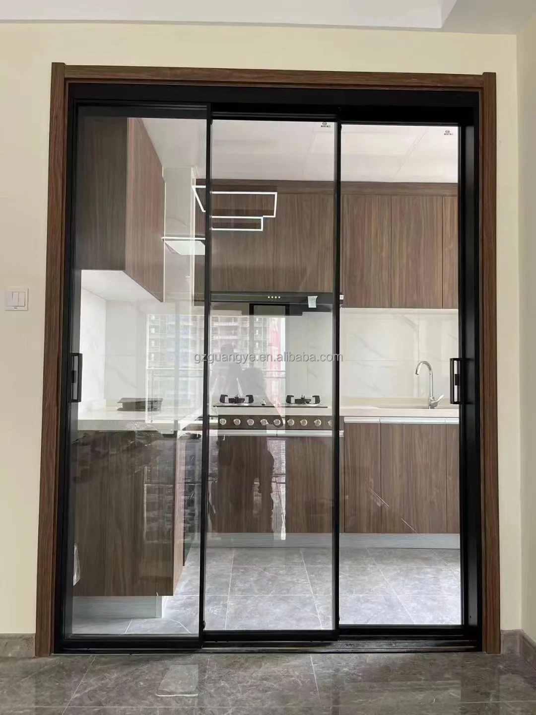 Aluminum Sliding Glass Doors Sliding Shower Villa Slim Door Sliding ...